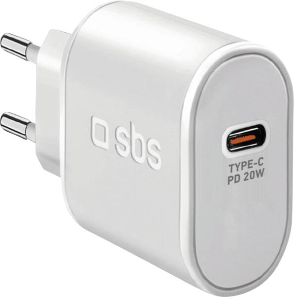 SBS Travel charger 1x USB Type C, PD 20W | Medimax